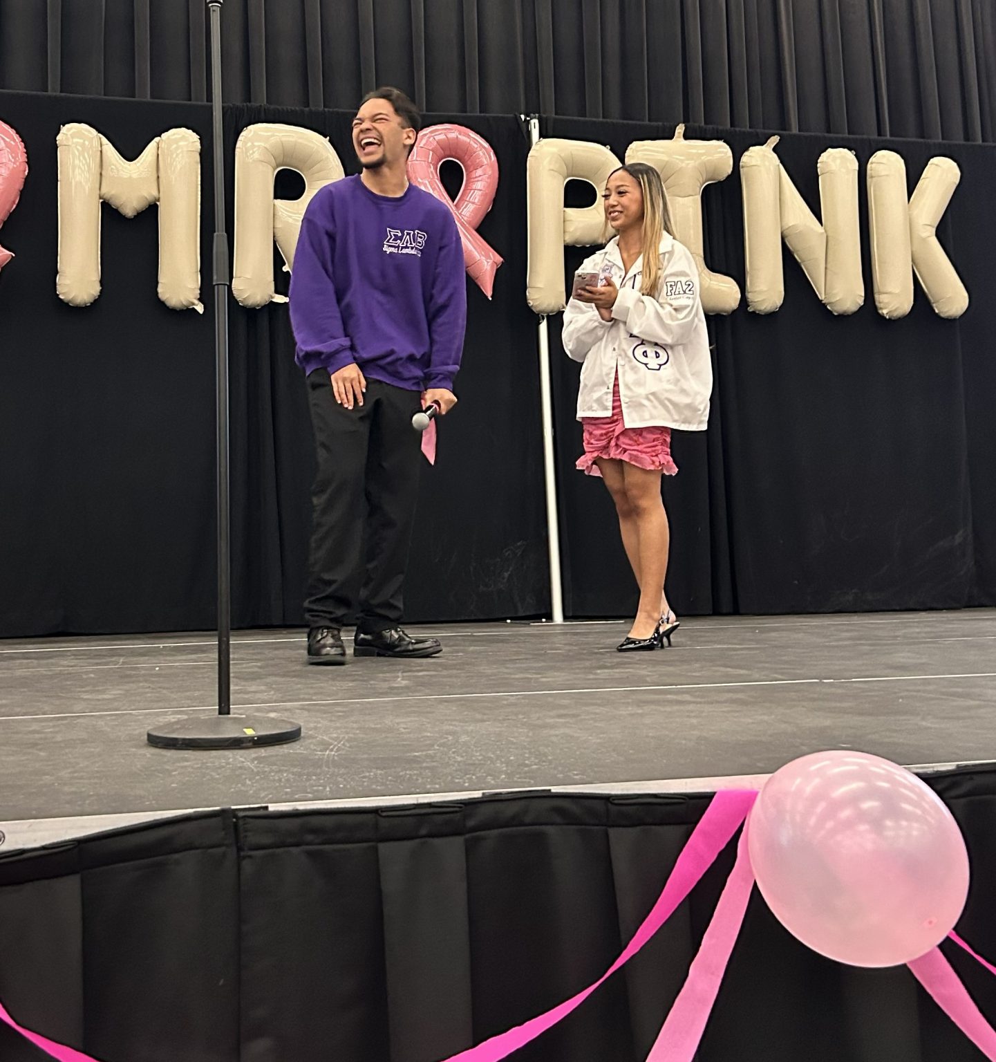 Mr. Pink at ASU - My Hope Bag - My Hope Bag
